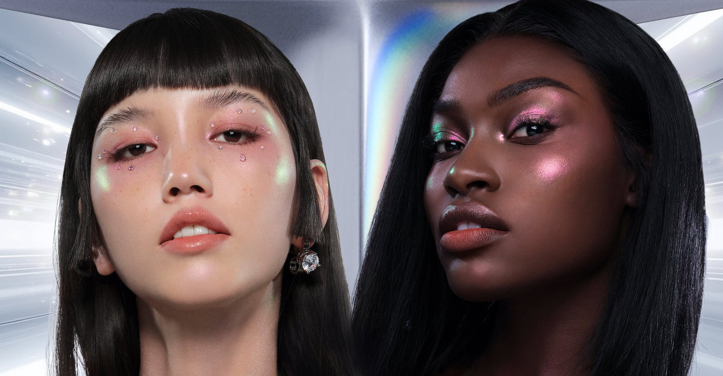 The Space Age Highlighters – Kaleidos Makeup