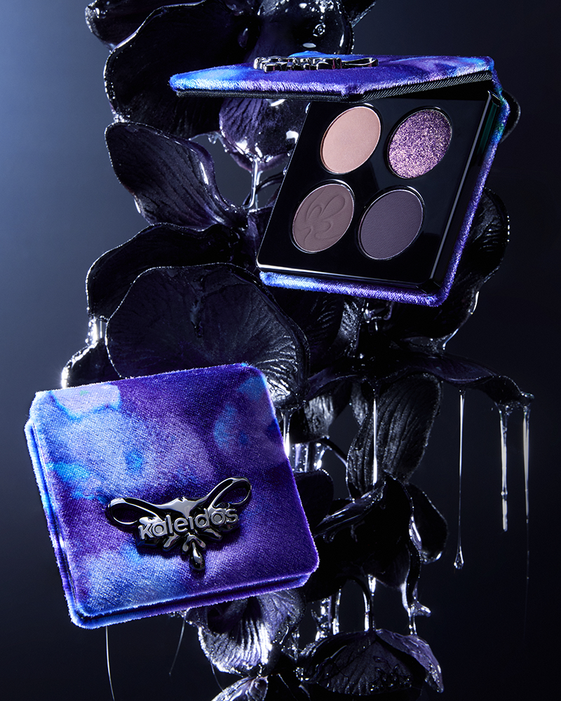 Kaleidos Quad Palette in Flowing Haze - Kaleidos Makeup