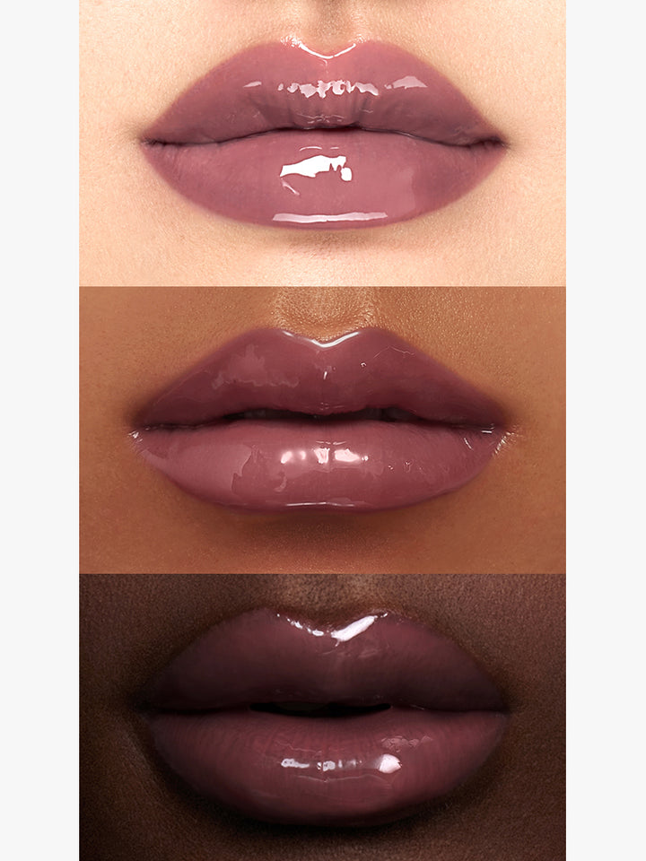 Untamed Glow Glossy Lip Glaze in Last Smoke - Kaleidos Makeup