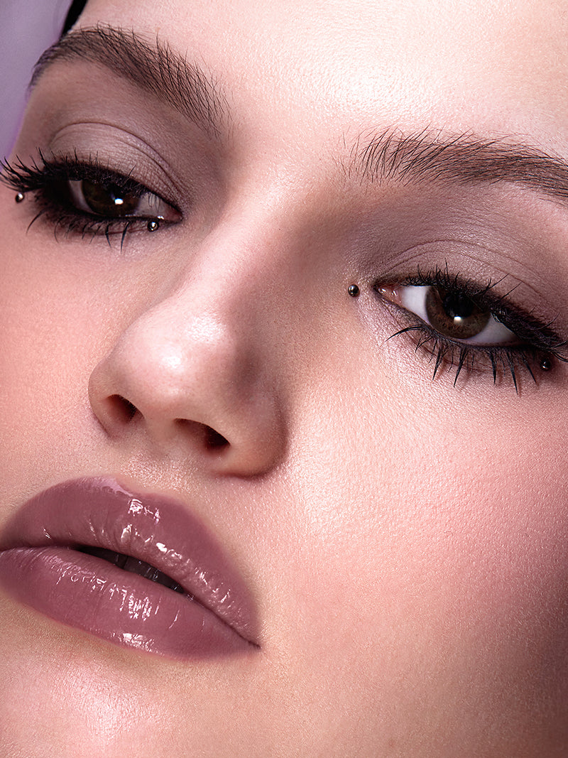 Untamed Glow Glossy Lip Glaze in Last Smoke - Kaleidos Makeup