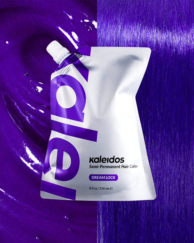 Semi-Perm Hair Color in Dream Lock – Kaleidos Makeup