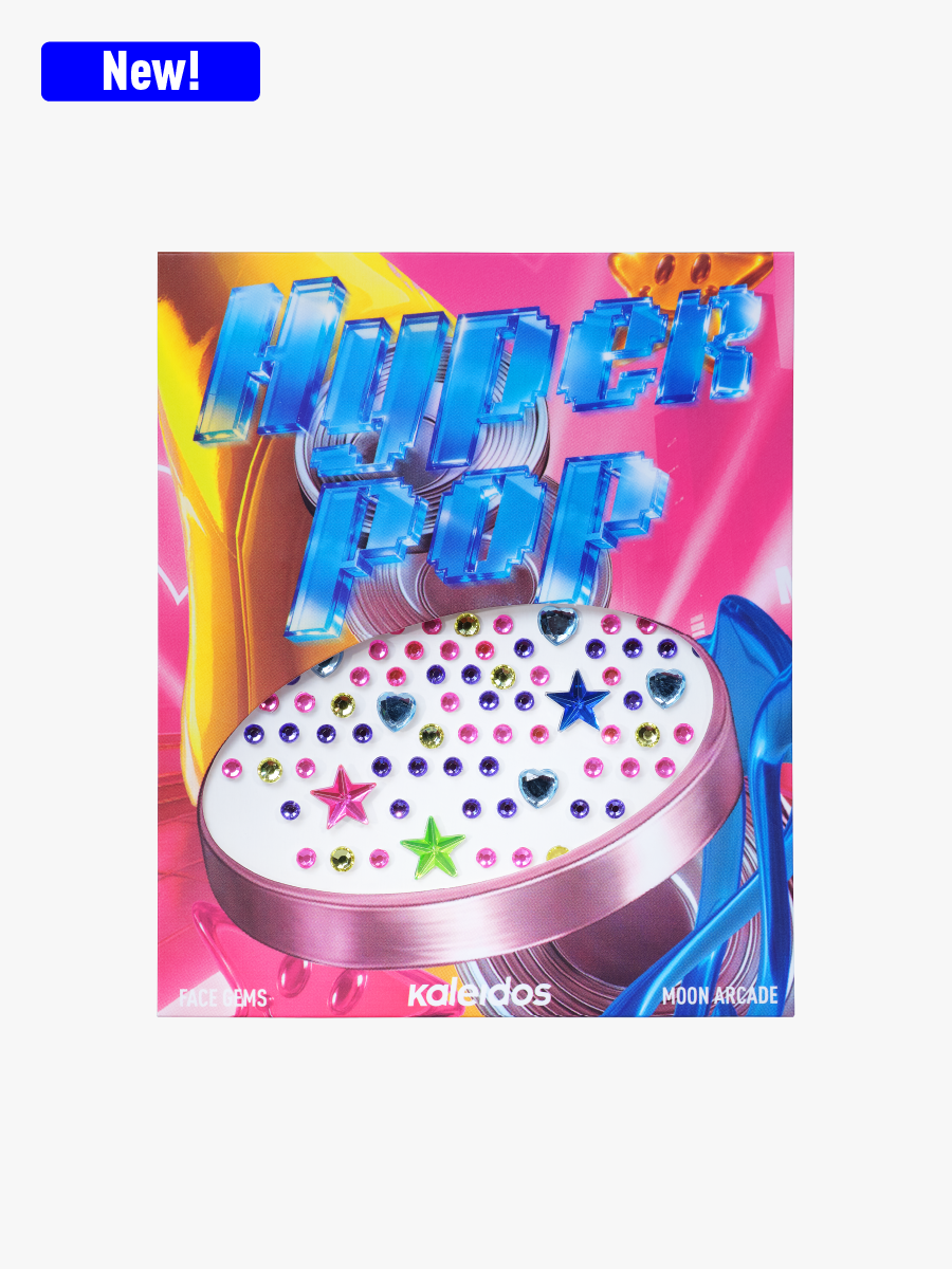 Face Gems in Hyper Pop | Kaleidos Makeup