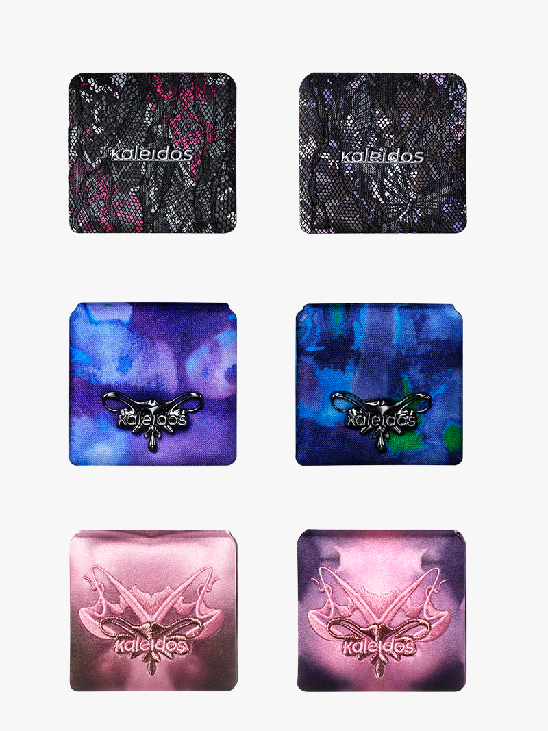 Quad Palette 6-Piece Set - Kaleidos Makeup