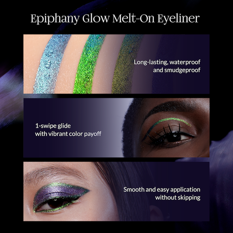 Epiphany Glow Melt-On Eyeliner in Night of Creation | Kaleidos Makeup