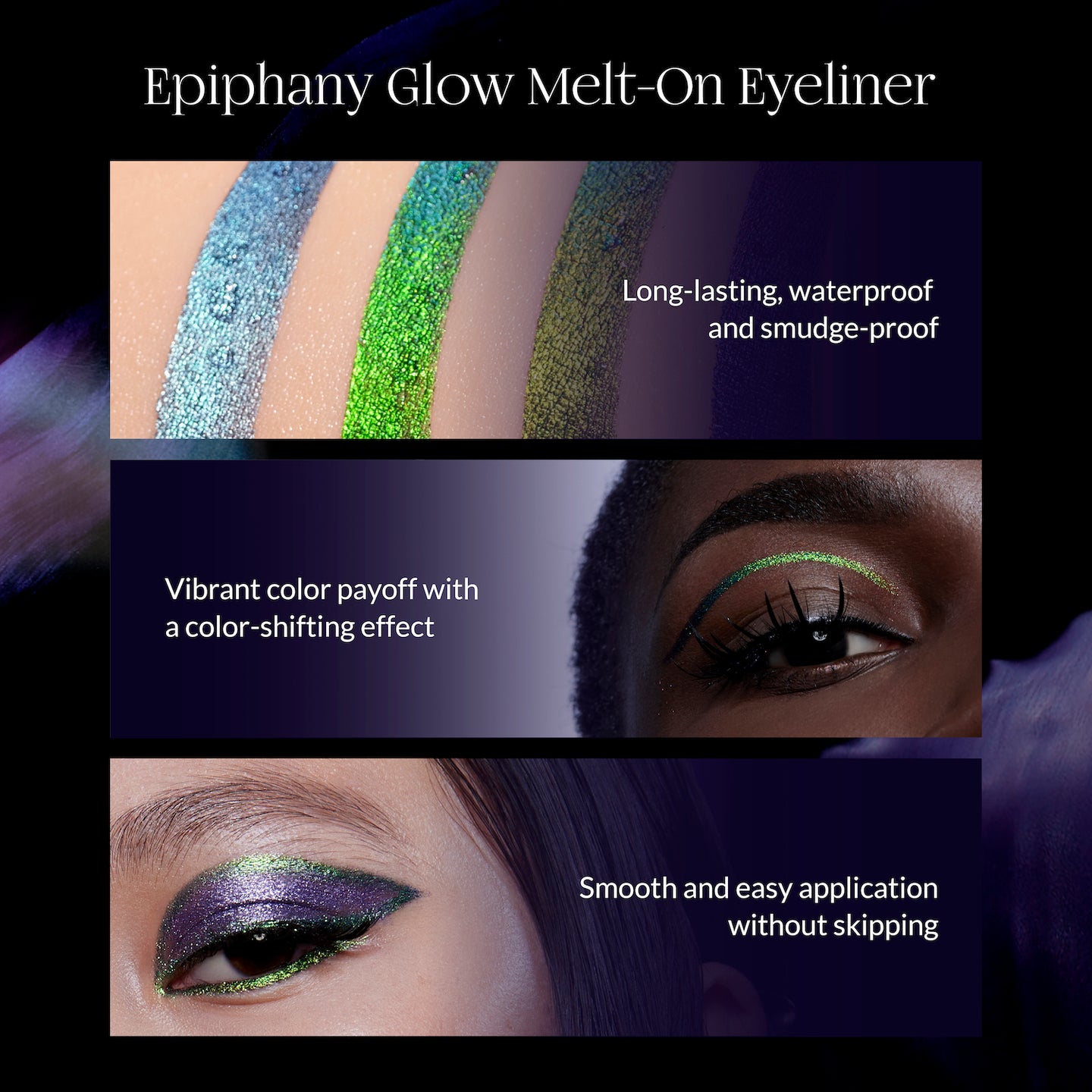 Epiphany Glow Melt-On Eyeliner in Solaris | Kaleidos Makeup