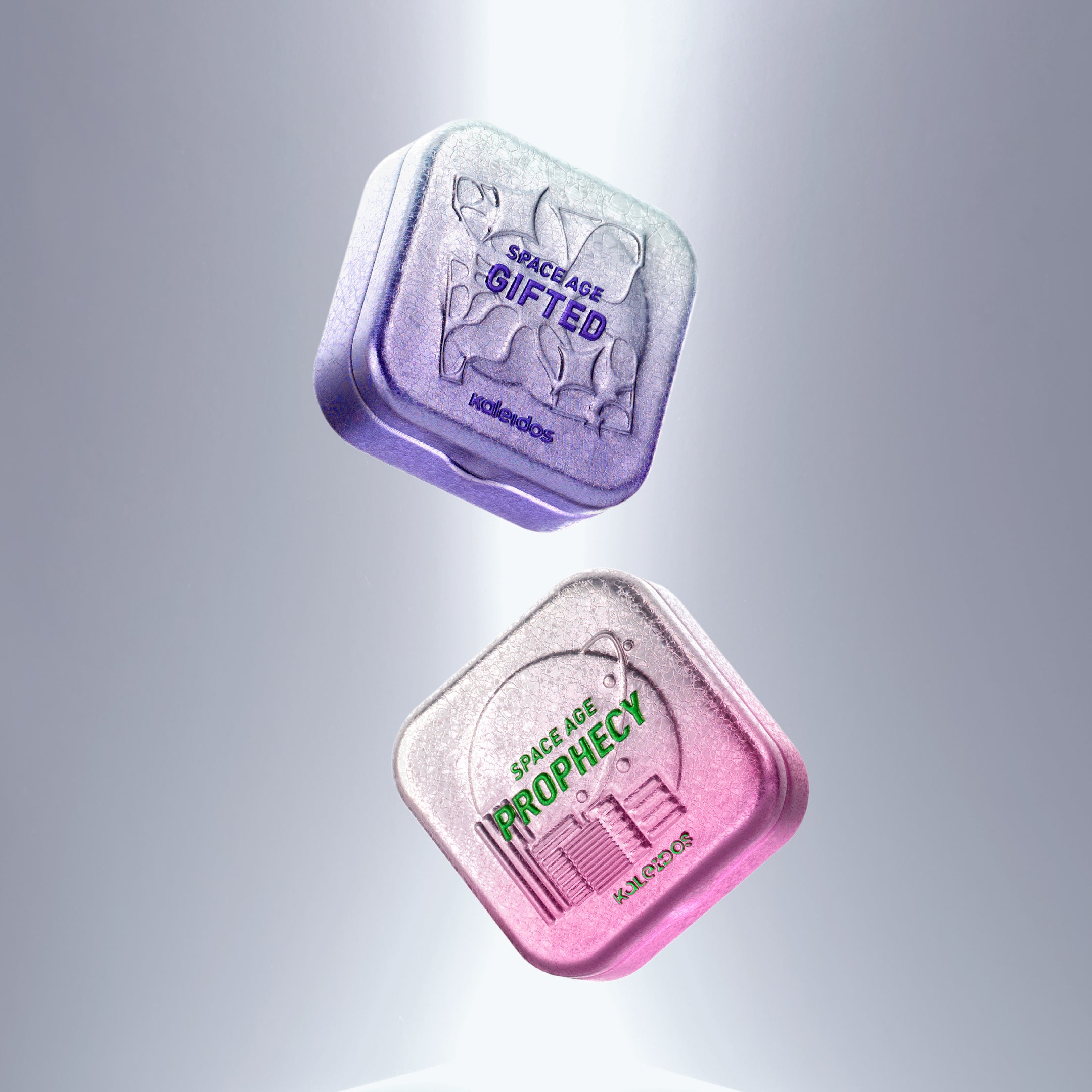 The Space Age Highlighter Multichrome Duo - Kaleidos Makeup